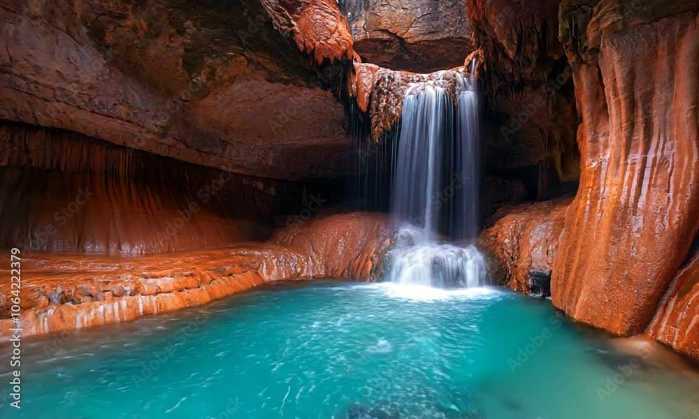 Inside Ash Cave Panorama - Located in the Hocking Hills of Ohio, Ash ...
