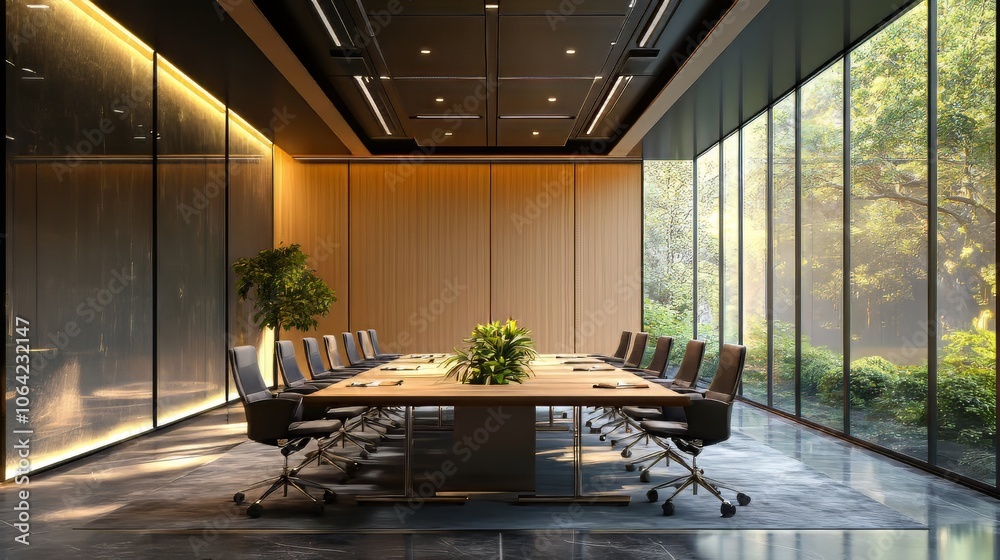 Meeting room. architecture conference rooms. Ultra realistic ...