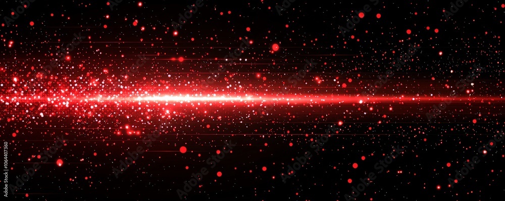 Explore the vibrant world of red light and sparkling effects in digital ...