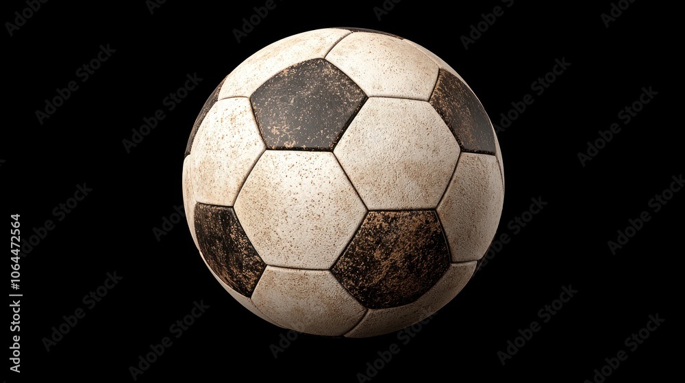 Showcase a high-resolution photo mockup of a soccer ball in hq for ...