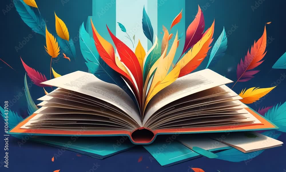 Discovering the vibrant world of creativity through an animated book ...