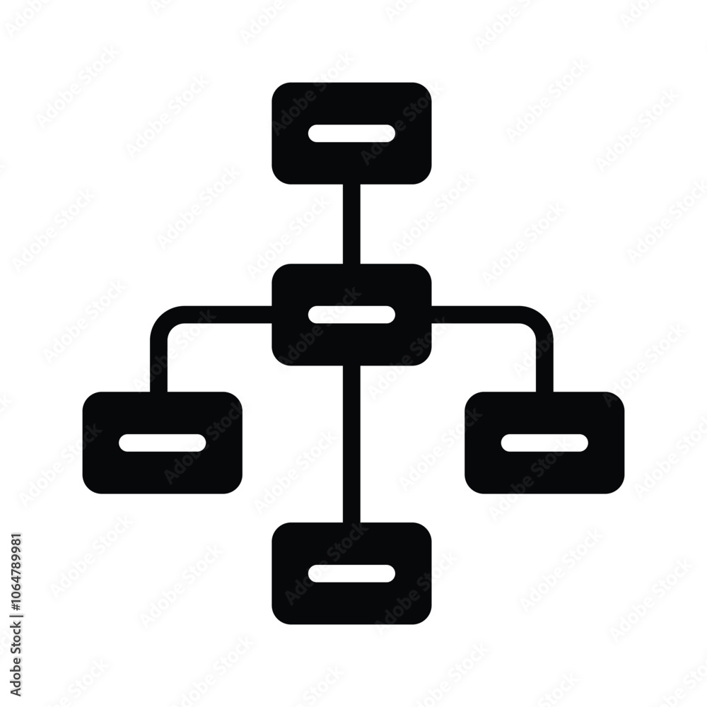 Hierarchical chart, representing team roles and organizational ...