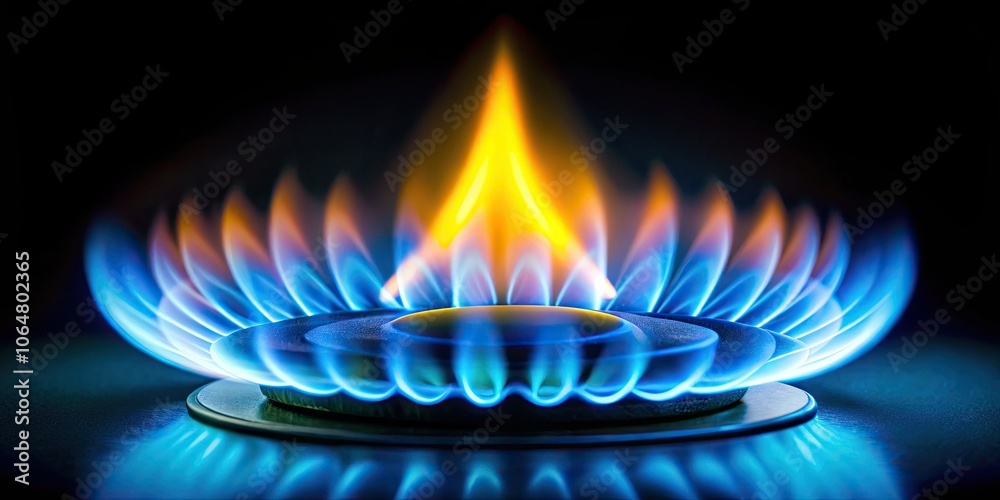Stunning, minimalist photography captures natural gas flames ...