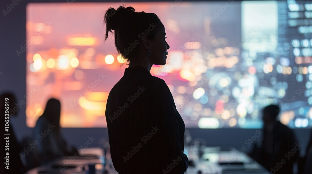 An engaging shot of a CEO leading an empowerment workshop in an urban ...