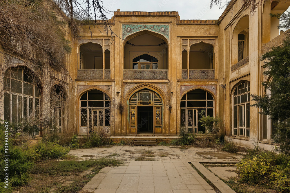 Persian Qajar Mansion with Deconstructivist Twist – Cultural Fusion ...