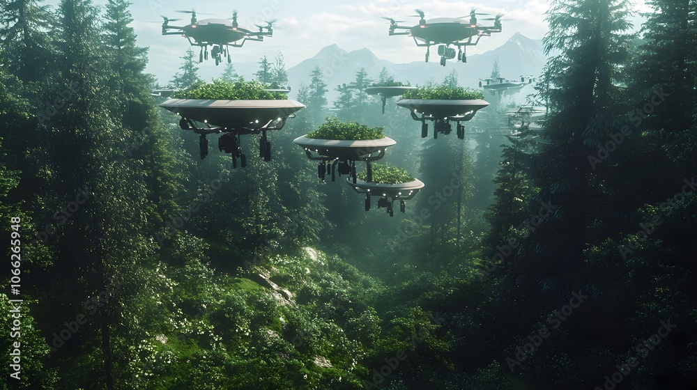 Autonomous Drone Ecosystem for Reforestation Swarm of Seed Planting ...