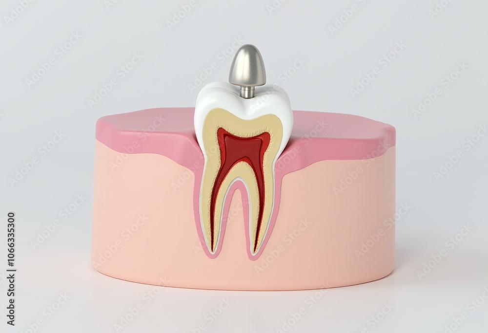 Professional 3D Tooth Structure Model: Comprehensive Dental Anatomy ...