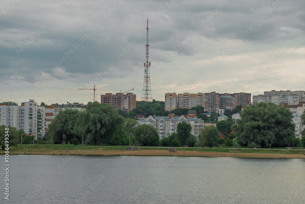 gray depressive city scape Easter Europe past Soviet Union country ...