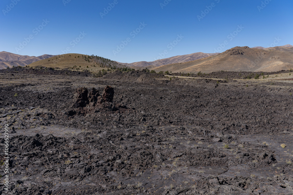 Title: Cinder cone fragments from South Highway cones. North Crater ...