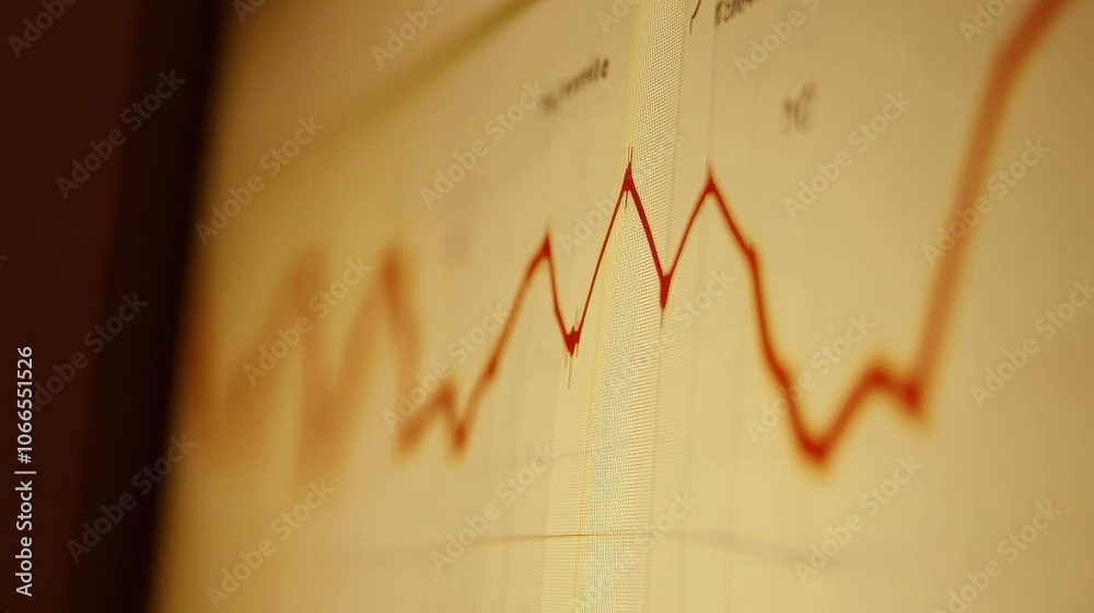 Yield curve graph showing the relationship between interest rates and ...