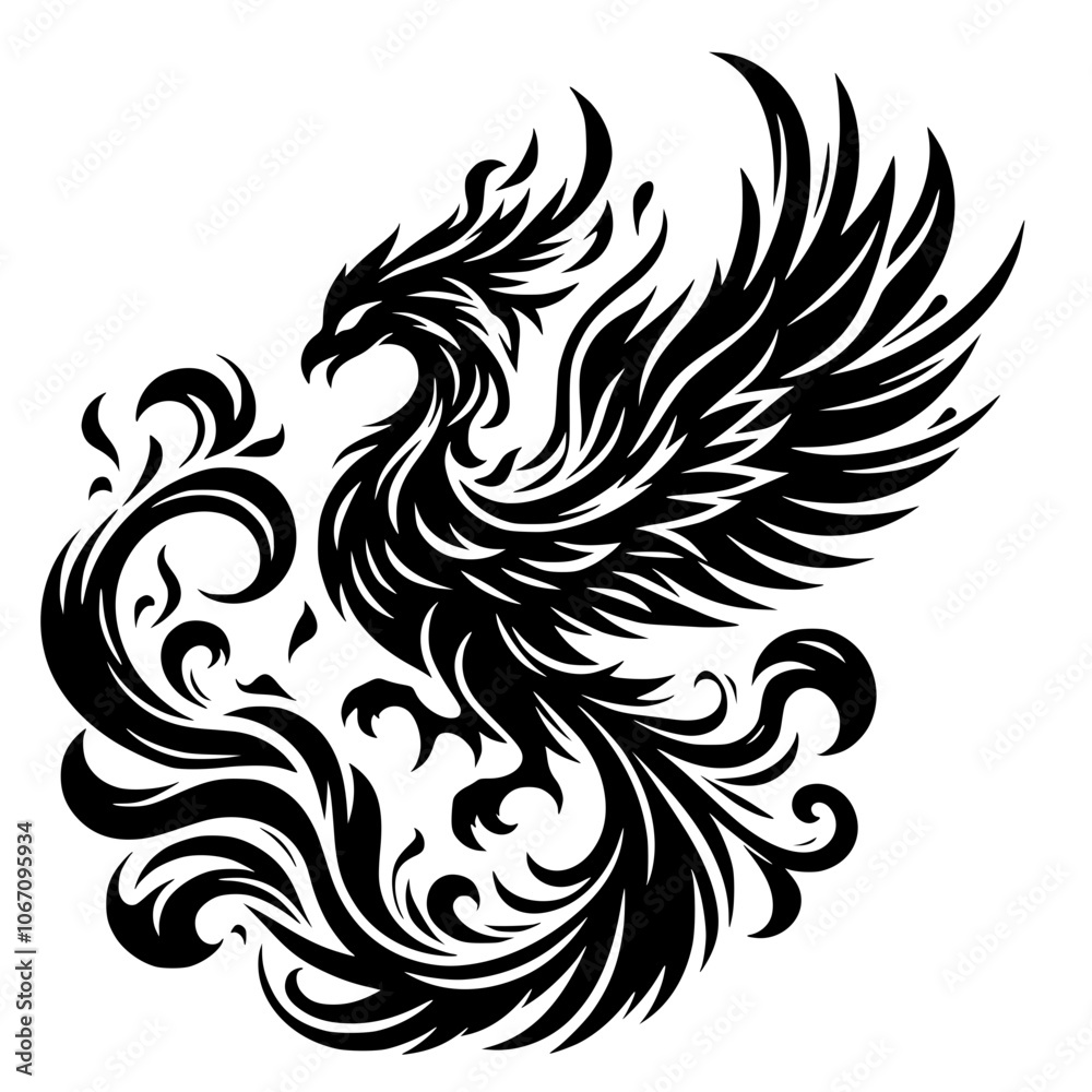 The Eternal Flame The Legend of the Phoenix, Rebirth from Ashes, The ...