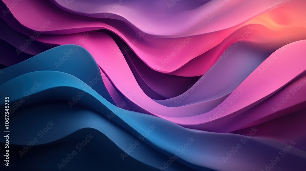 Explore the mesmerizing flow of waves in abstract digital for modern ...