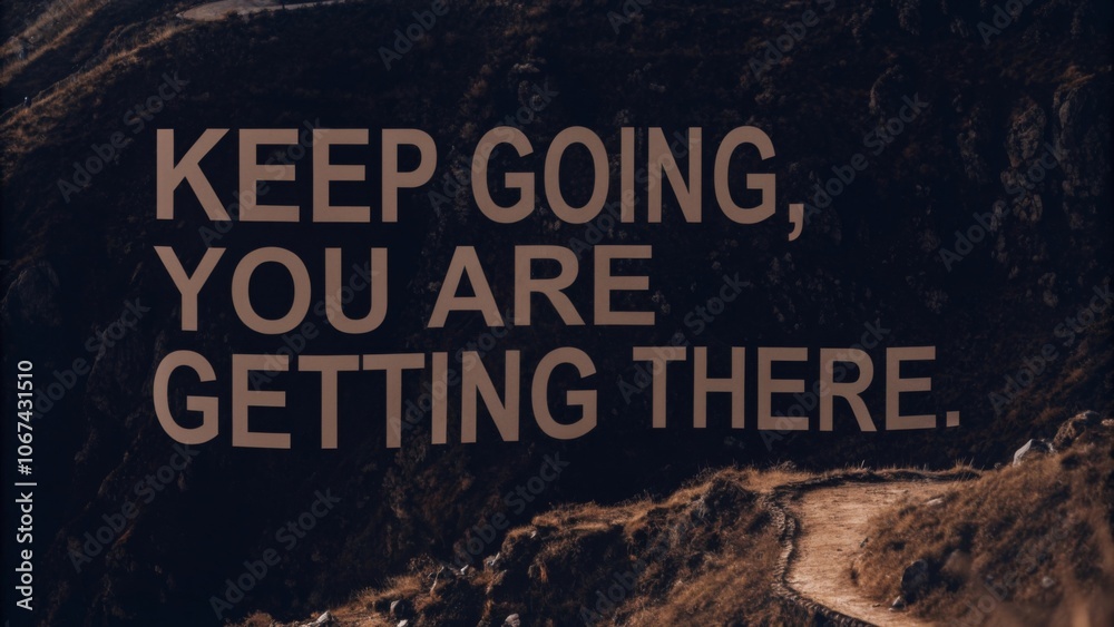 Stay determined and keep moving forward; you are progressing towards ...