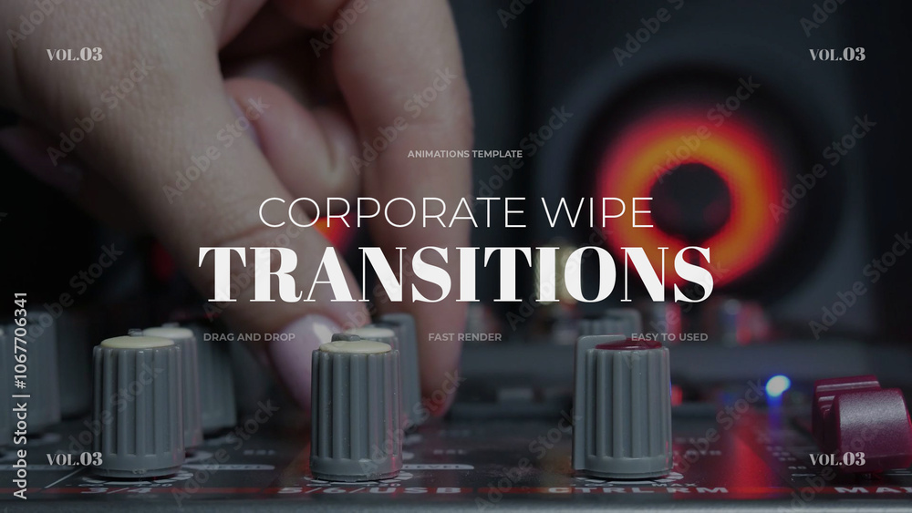 Corporate Wipe Transitions / vol.03 Stock Template | Adobe Stock