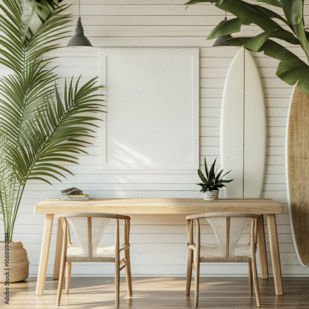 Surf House Interior. Stock Photo | Adobe Stock