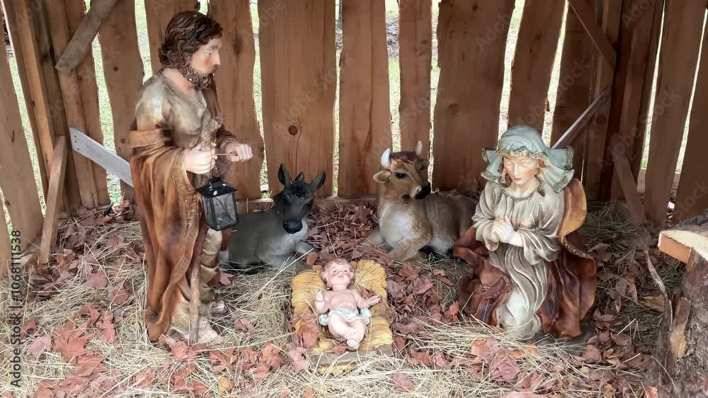 The nativity of Jesus, nativity of Christ, birth of Christ or birth of ...