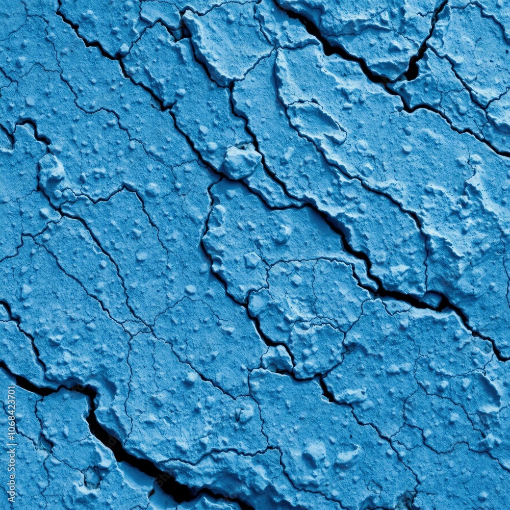 Poster Stunning Blue Cracked Texture Background for Creative Designs ...