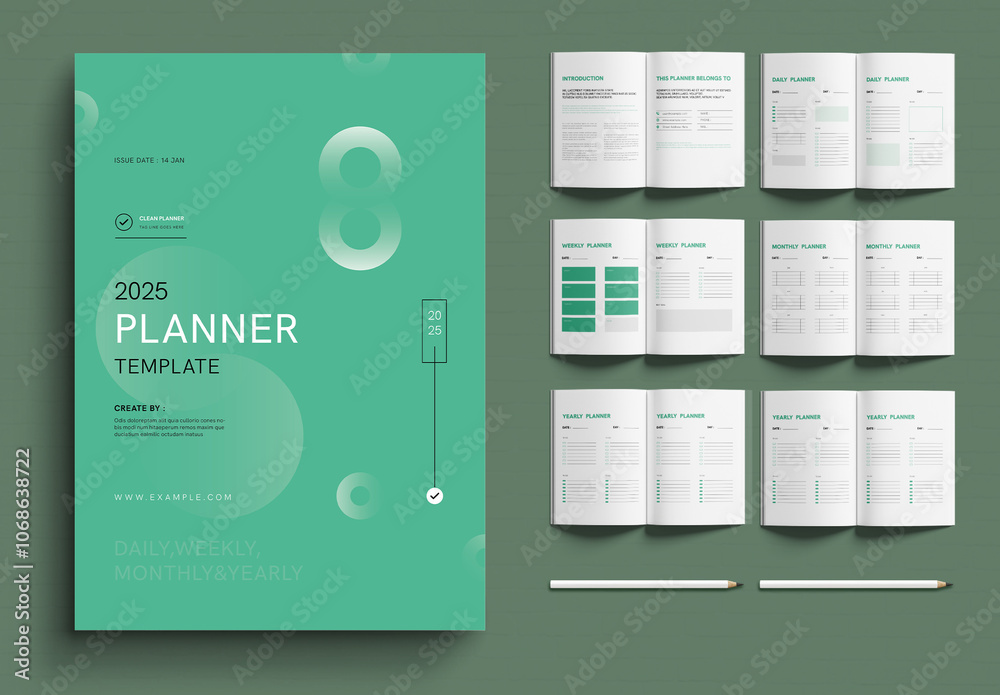 Planner Template Stock Template | Adobe Stock