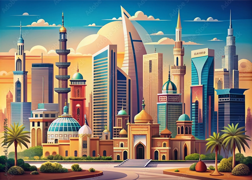 Urban Exploration Photography in GCC Countries: Captivating Vector EPS ...