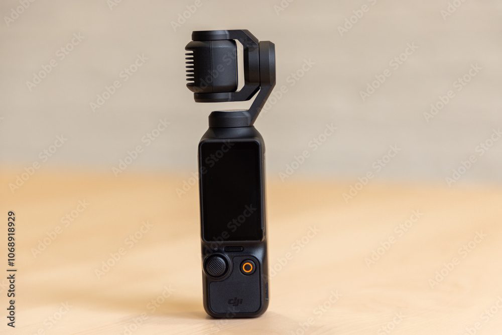 Bishkek, Kyrgyzstan November 4, 2024: DJI Osmo Pocket 3 showing the ...