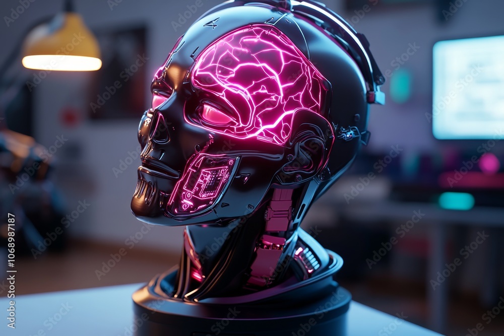 Cyberpunk-inspired profile generator with neon colors, AI insights, and ...