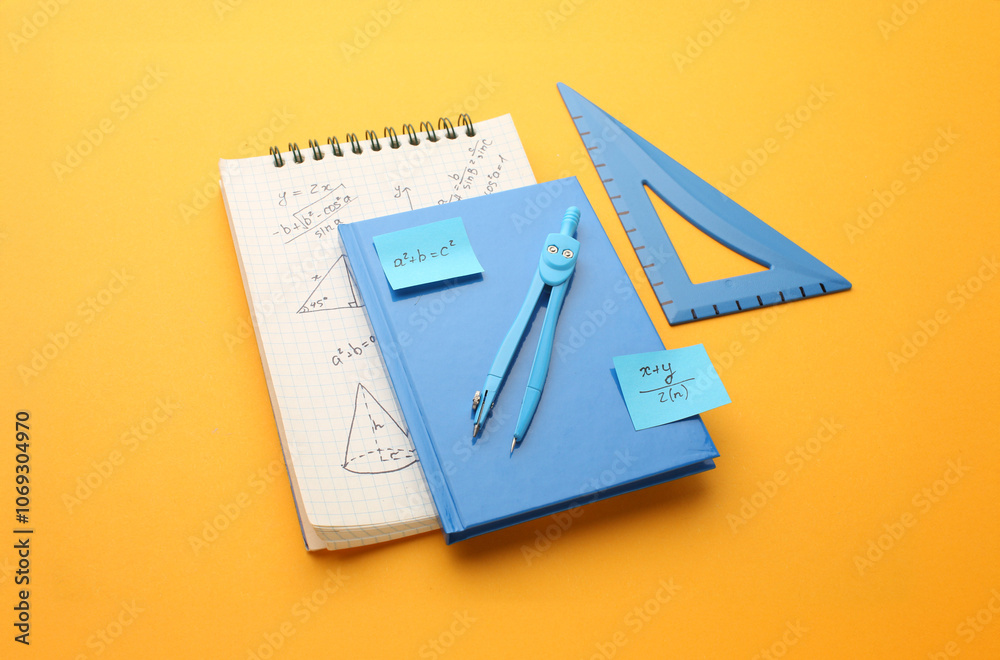 Stationery calculator ruler calculator and school cheat sheets on ...