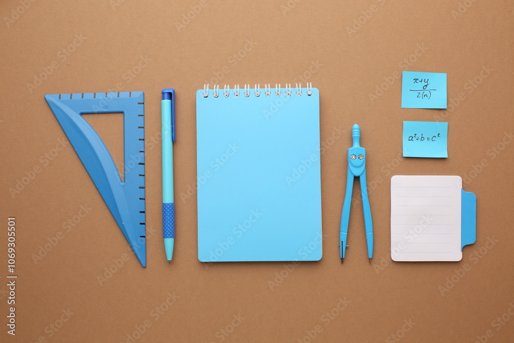 Stationery calculator ruler calculator and school cheat sheets on ...