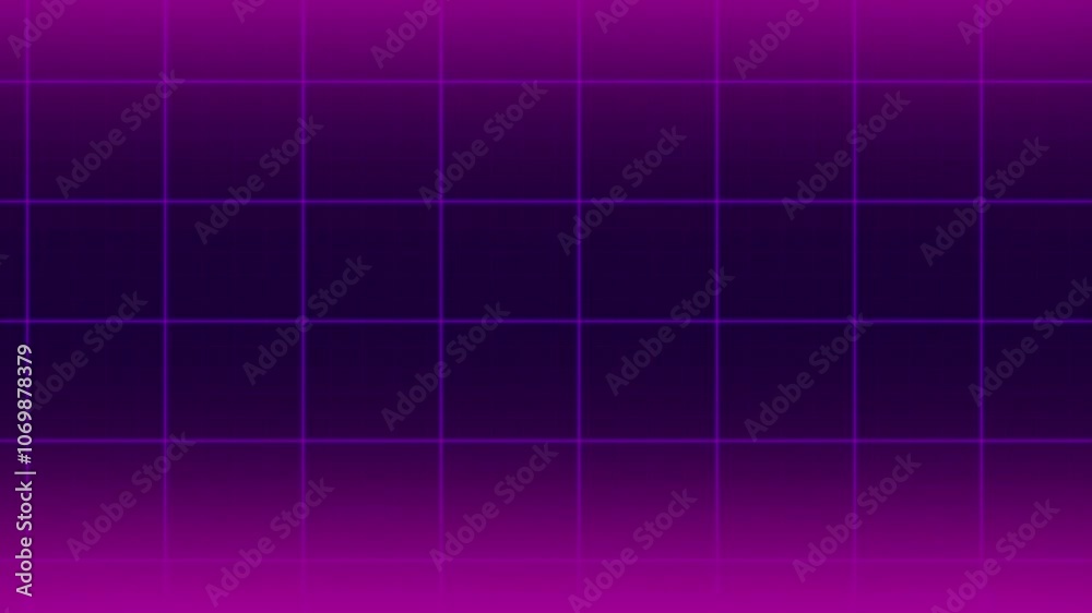Grid background animation, purple cyberpunk background is suitable for ...