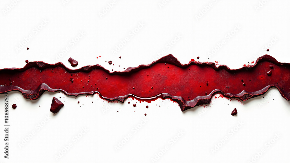 Graphic Bloody Wound Textures: Stylized Injury Designs for Horror Film ...