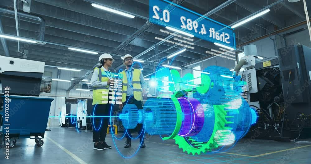 Engineers Use Augmented Reality to Visualize 3D Engine Turbine Concept ...