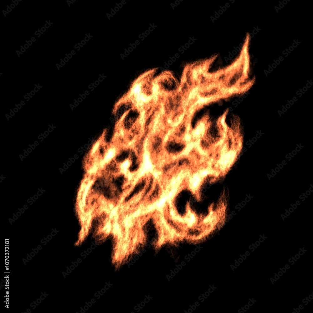 Flame transparent texture, fire isolated. Danger red hell object. Png ...