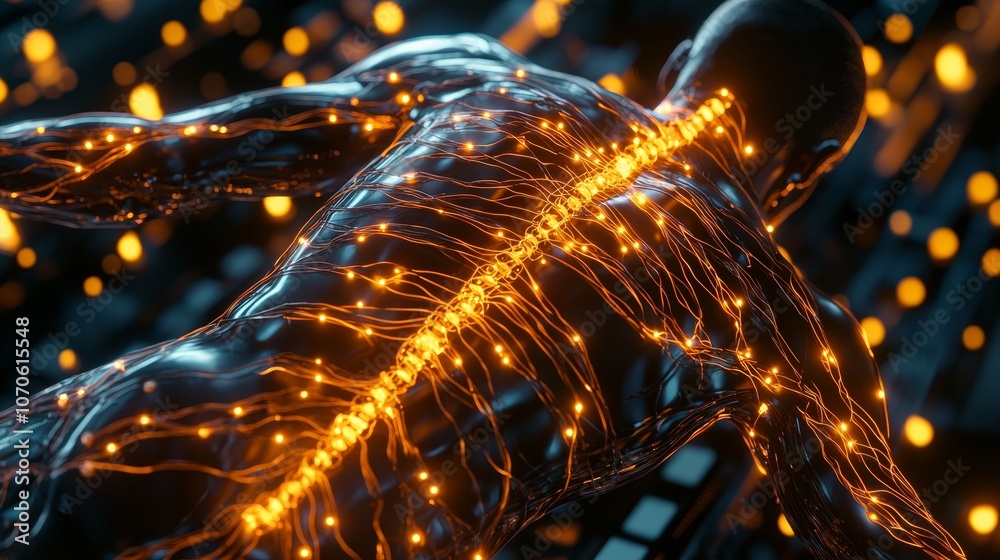 An animated digital representation of the human cardiovascular system ...