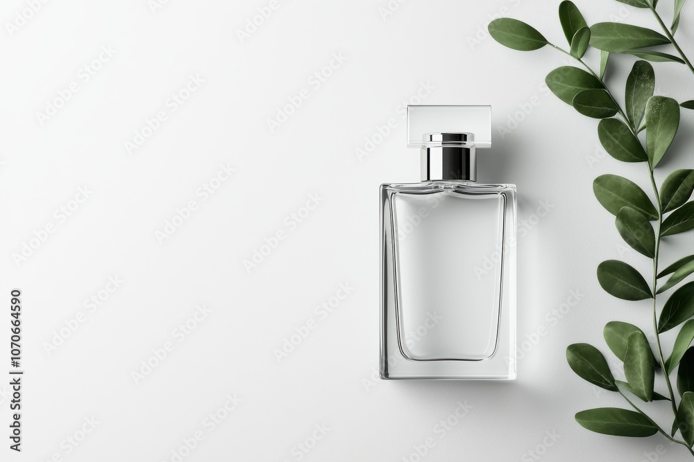 Create a high-quality minimalist perfume bottle prototype for modern ...
