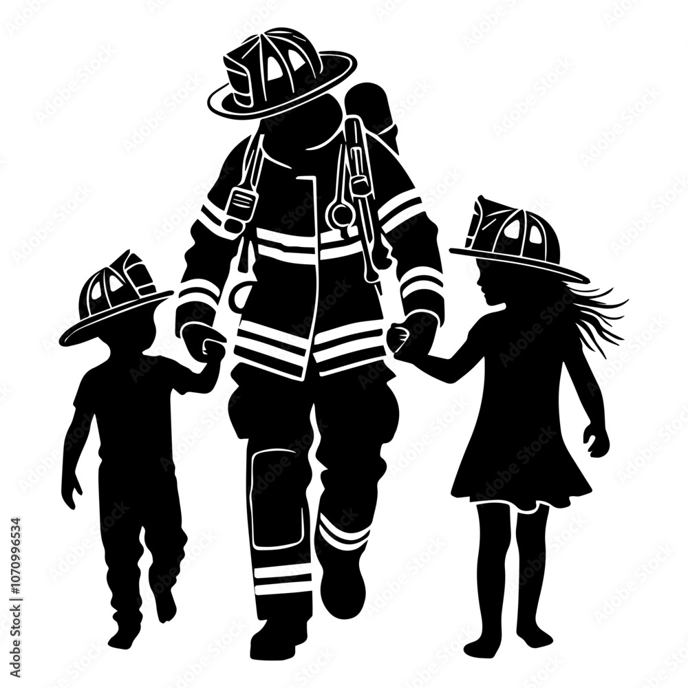 Firefighter svg png, firefighter flag svg, fireman svg, fire department ...