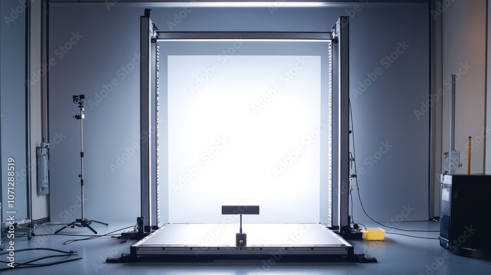 Professional Studio Setup: A clean and minimalist photo studio set up ...