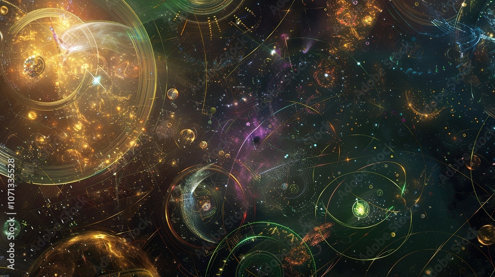 Future Universe Concept Map - a visionary and imaginative visual. The ...