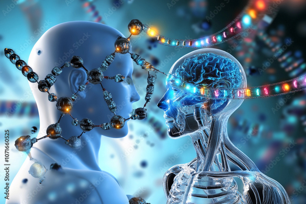 Exploring the connection between technology and human cognition Stock ...