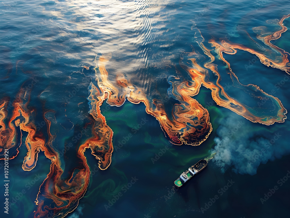 "Devastating Impact of the Deepwater Horizon Oil Spill on the Gulf of Mexico's Ecosystem" Stock ...