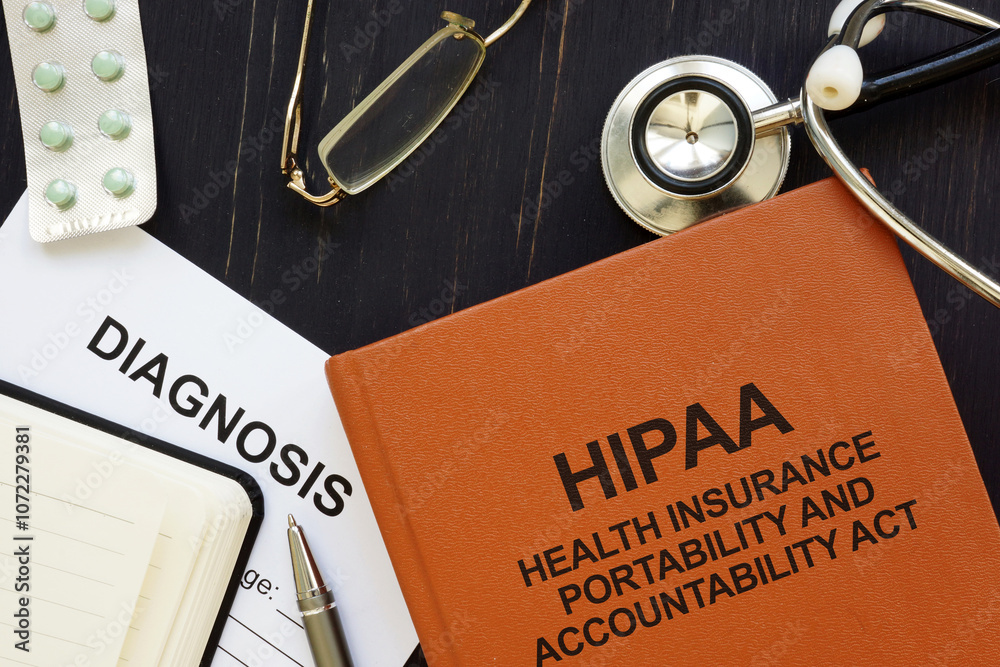 HIPAA Health Insurance Portability and accountability act is shown ...