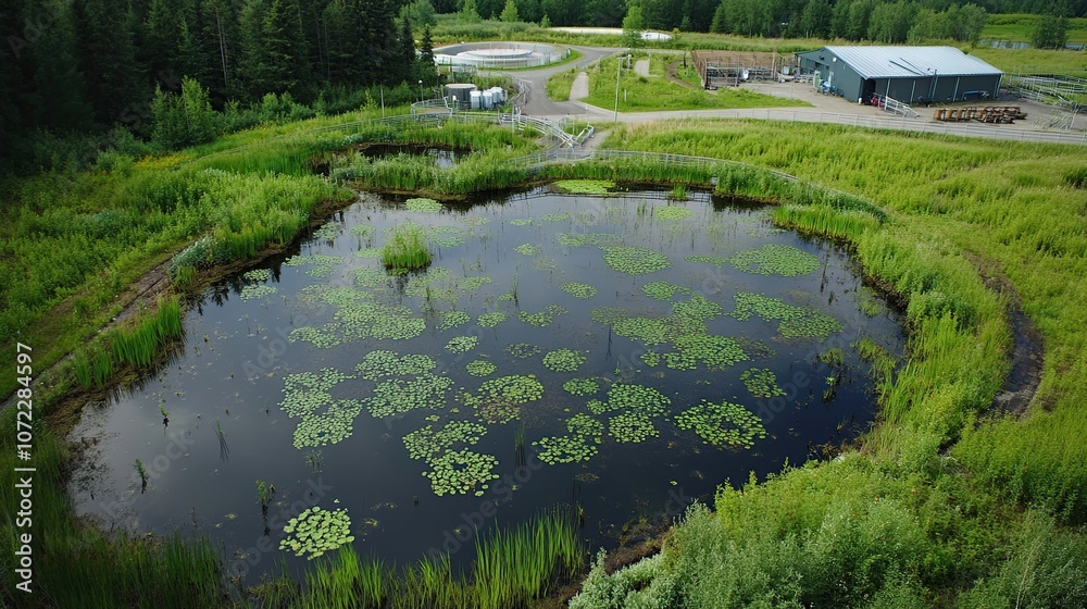 Engineered wetlands for CO2 absorption, wetland technology assisting ...