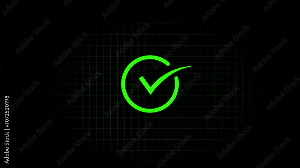 Check mark icon animation. Simple Check mark icon, positive tick symbol ... Check mark icon animation. Simple Check mark icon, positive tick symbol ...