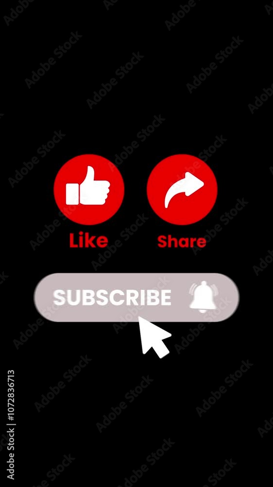 like subscribe and notification with blackscreen and greenscreen ...