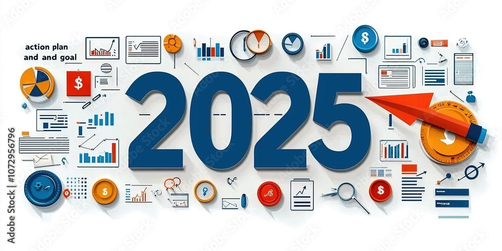 2025 Action Plan and Goal: A Visual Guide to Business Growth with ...