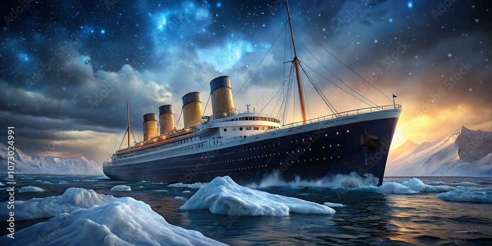 The Tragic Last Night of an Ocean Liner: RMS Titanic Sinking in the ...