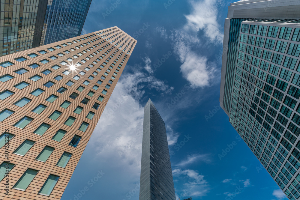 Minato Ward, Tokyo, Japan - August 13, 2018 : Street level view of ...