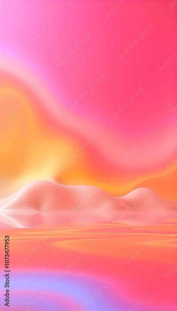 A vibrant heatmap background with fluid gradients, displaying ...