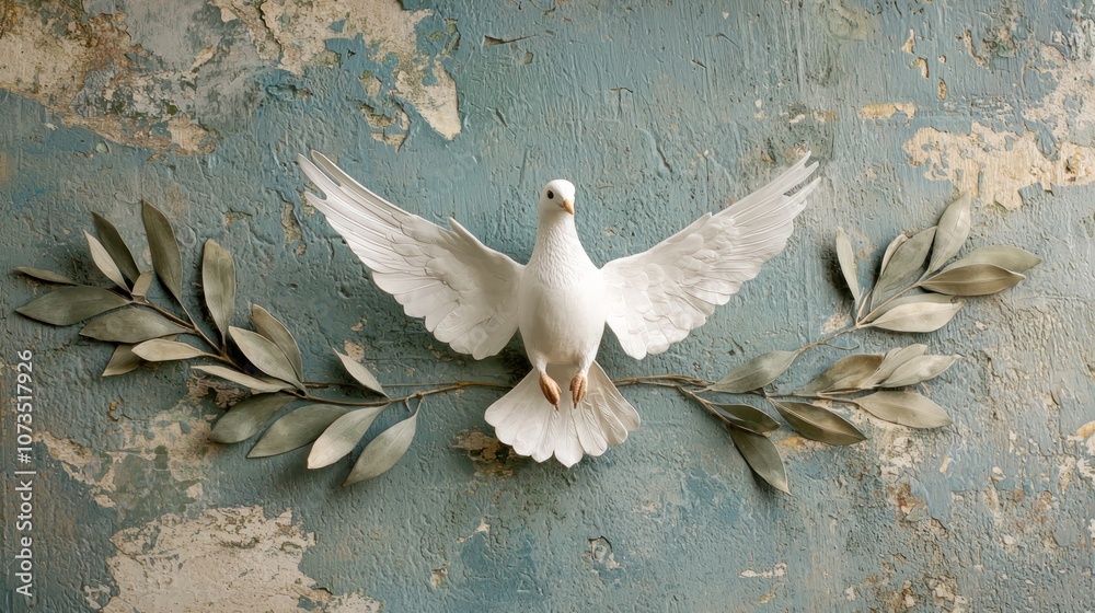 Symbols of Hope: Use symbols like doves or olive branches alongside ...
