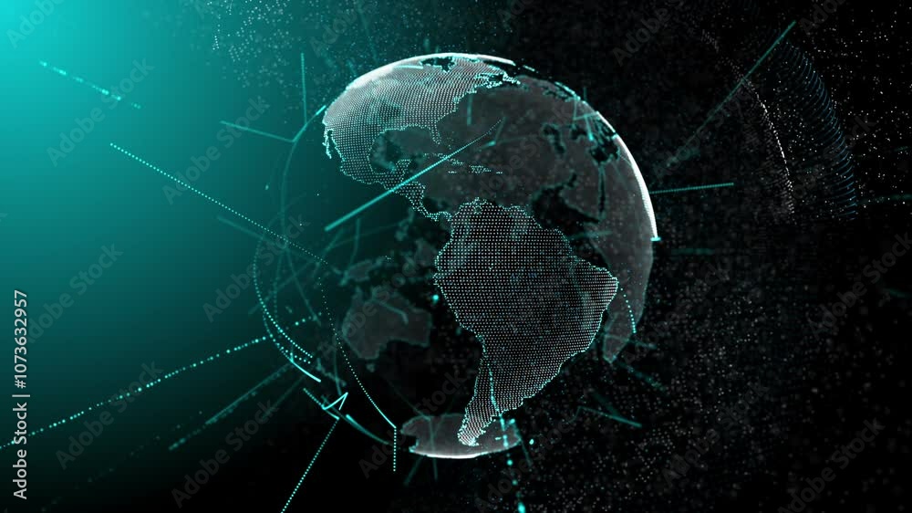 Round World map Planet Vertical Globe Explore the interactive model of ...