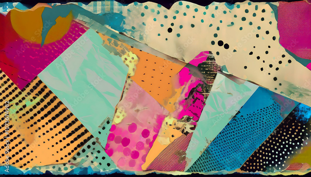 Old worn dirty vintage paper textures are used in grunge punk and Y2K ...