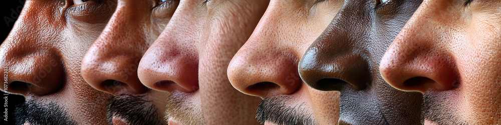 Nose: A montage of noses from around the world, showcasing the vast ...